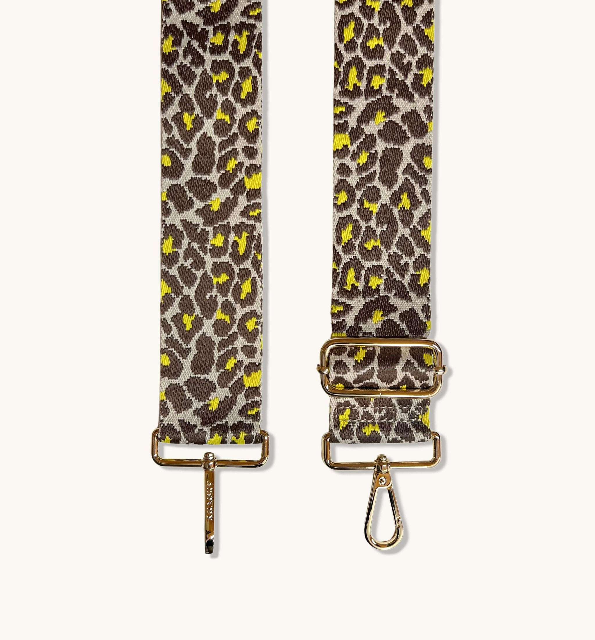 Lemon Cheetah Strap - Apatchy London