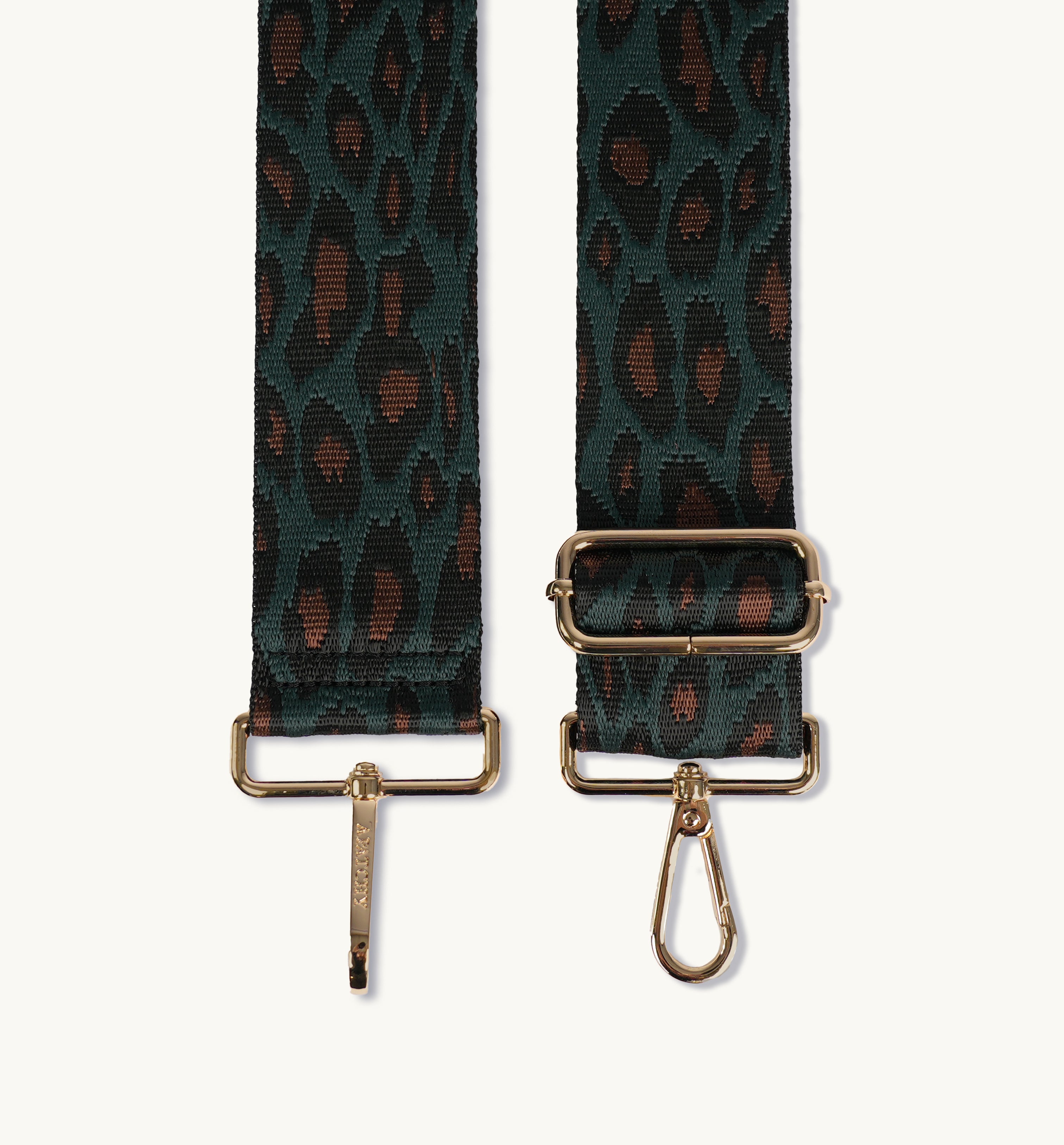 Teal Cheetah Strap - Apatchy London